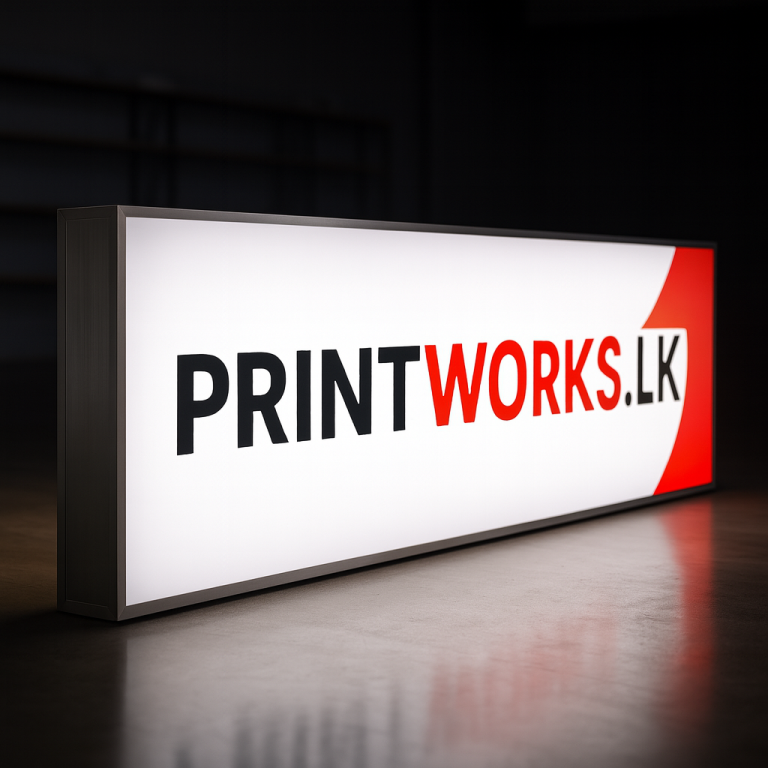 Fast & Vibrant Backlit Flex Printing service in Sri Lanka